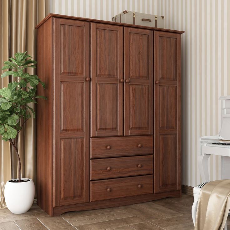 Wooden Armoire Designs- Wooden Armoire Wardrobe, Cabinet, Drawers